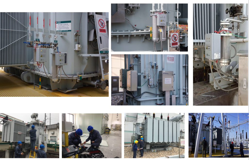 Smart Power Transformer Self-Dehydrating Breather with Pressure gage ...